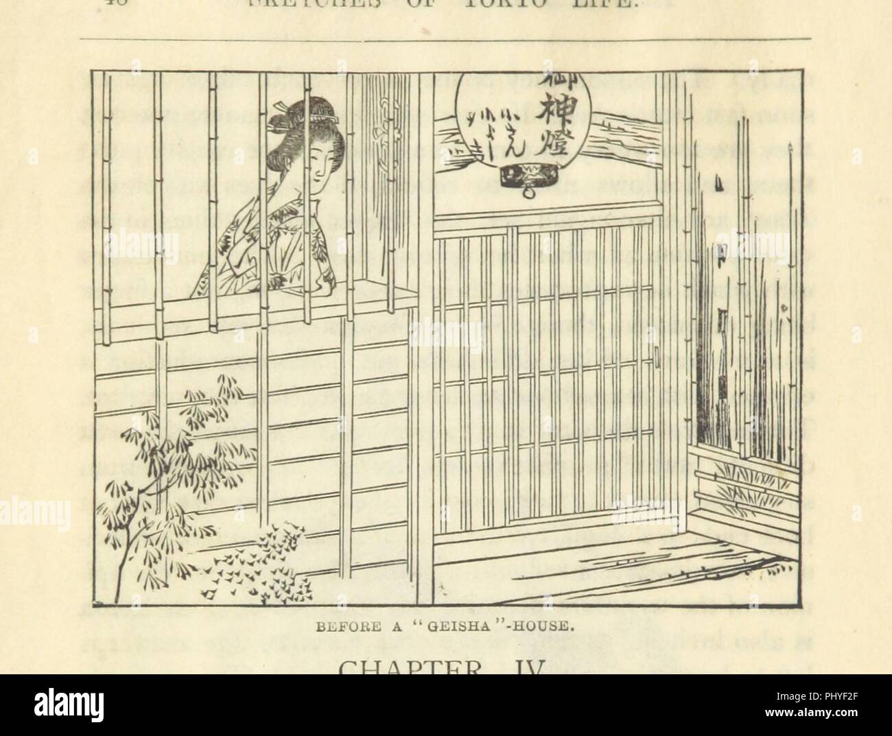 Image from page 78 of 'Sketches of Tokyo Life Illustrated' Stock Photo ...