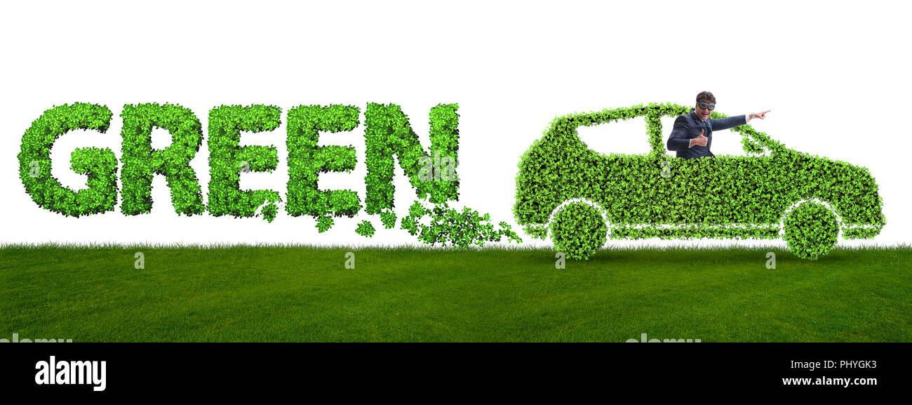 Concept of clean fuel and eco friendly cars Stock Photo - Alamy