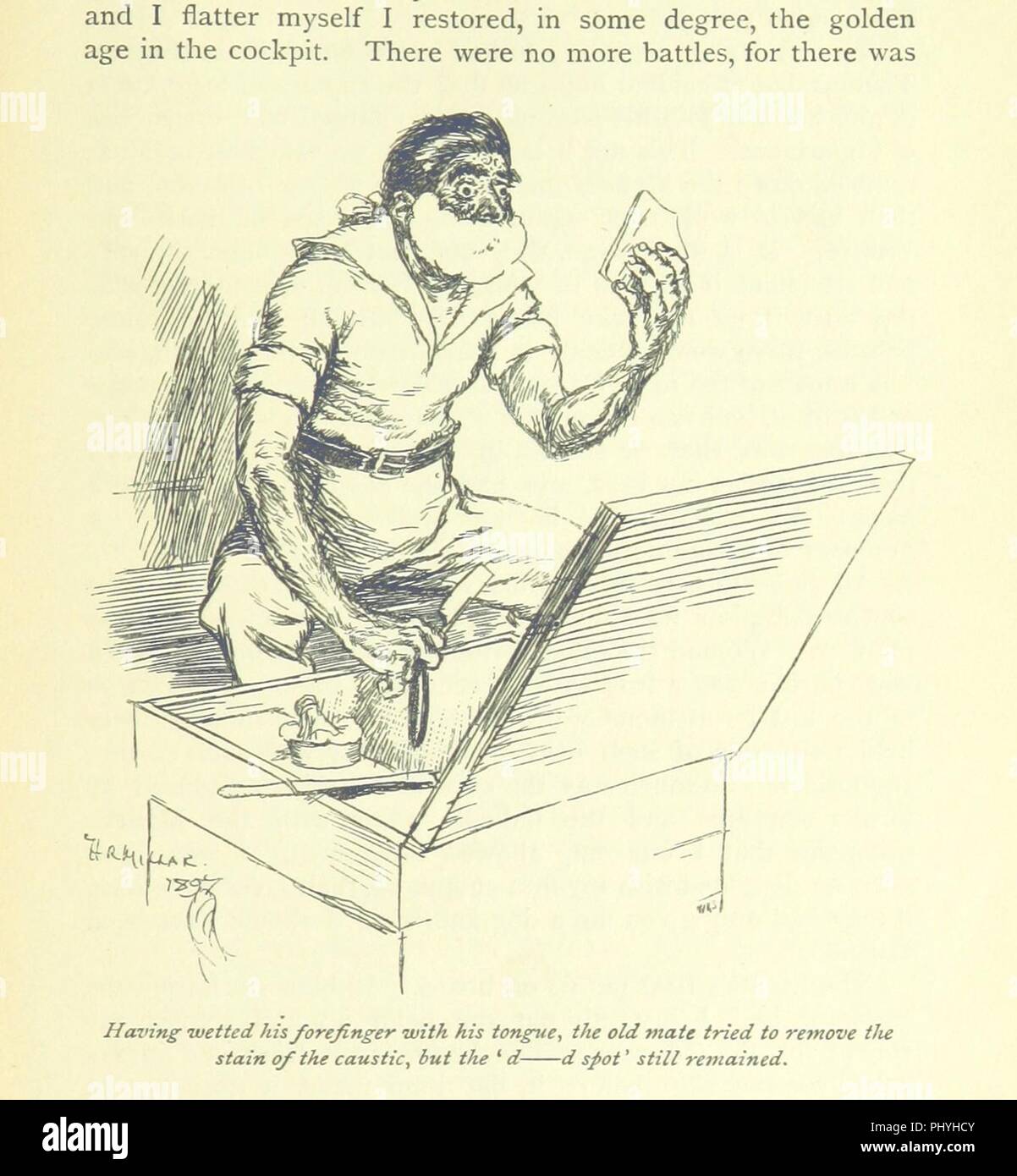 Image from page 101 of 'Frank Mildmay Illustrated by H. R. Millar. With ...