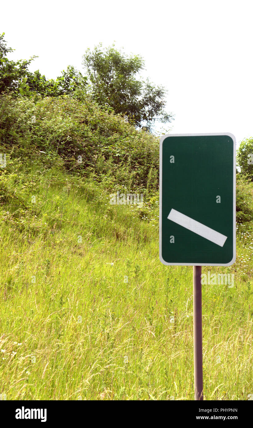 1 3 road signs hi-res stock photography and images - Alamy