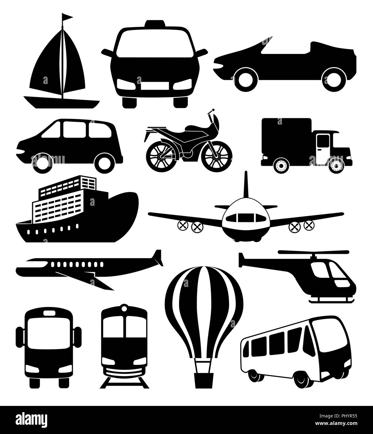 Fast isolated vehicles Black and White Stock Photos & Images - Alamy