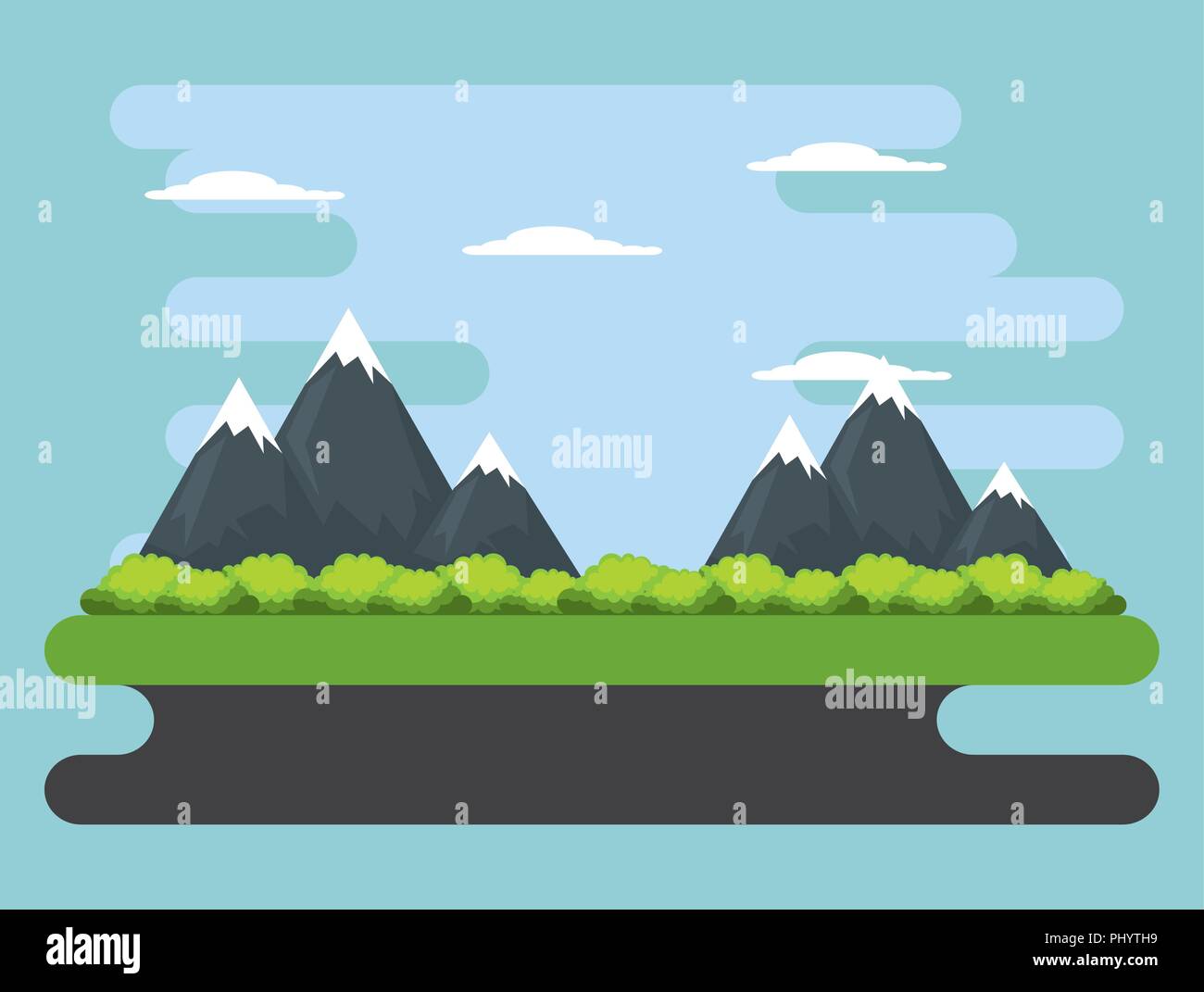 Field level view Stock Vector Images - Alamy