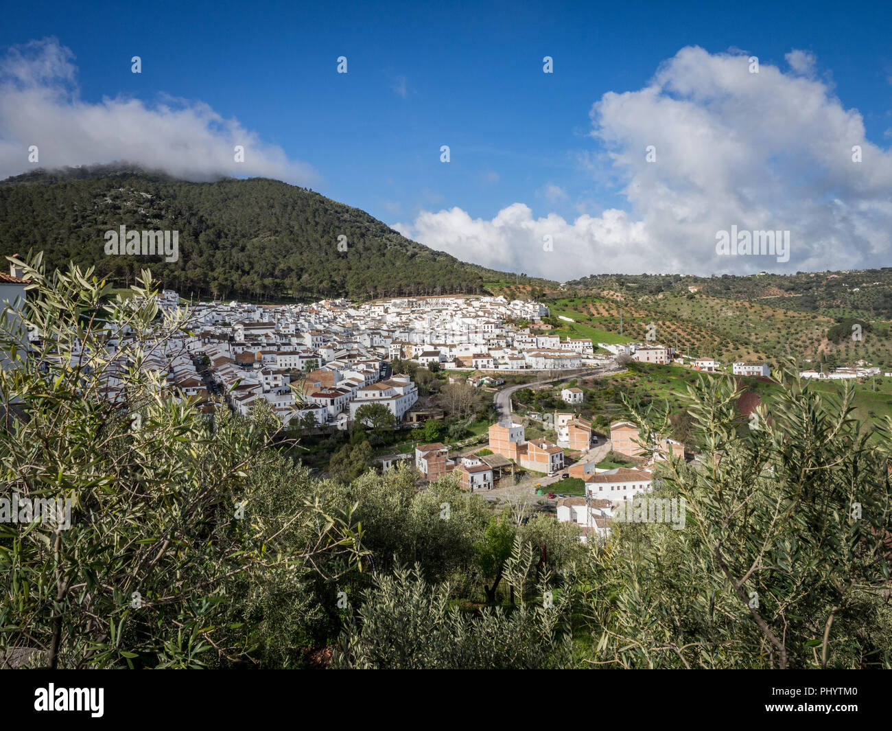 El Gastor, Spain, a pueblo blanco (white village), Andalucia, Spain ...