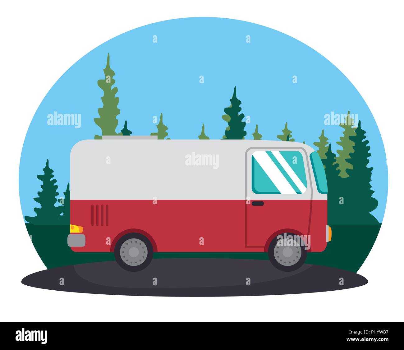 van vehicle transport icon vector illustration design Stock Vector ...