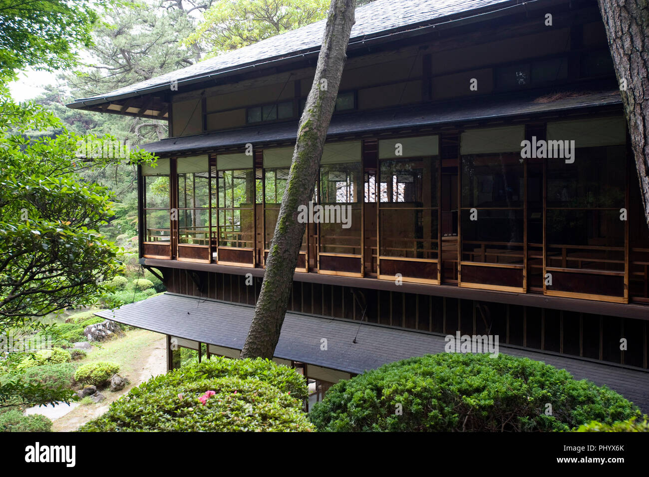 Photo shows the outside view of the 2nd floor of the main building of ...