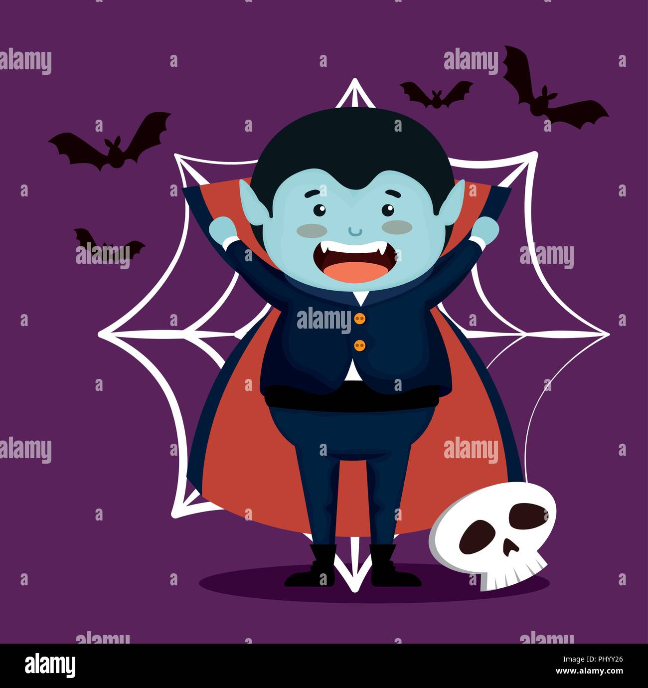 Cartoon count dracula Stock Vector Images - Alamy