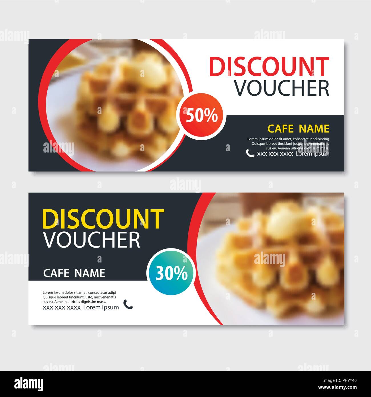 Menu dessert in restaurant Stock Vector Images - Alamy