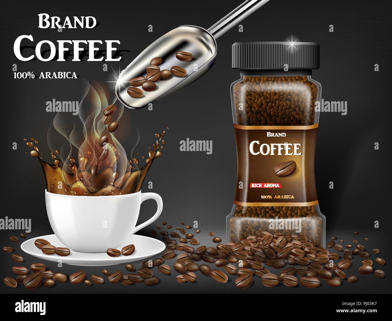 Retro ad design Stock Vector Images - Alamy