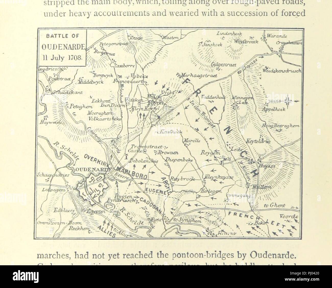 Image from page 462 of 'Famous British Battles, from Crécy to Assye ...