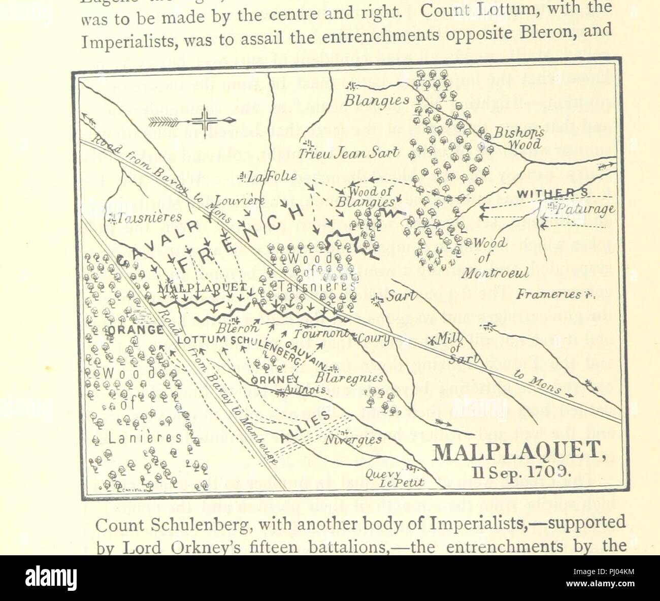 Image from page 490 of 'Famous British Battles, from Crécy to Assye ...