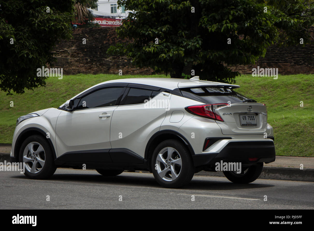 Chiangmai, Thailand - August 10 2018: New Toyota CHR Subcompact ...