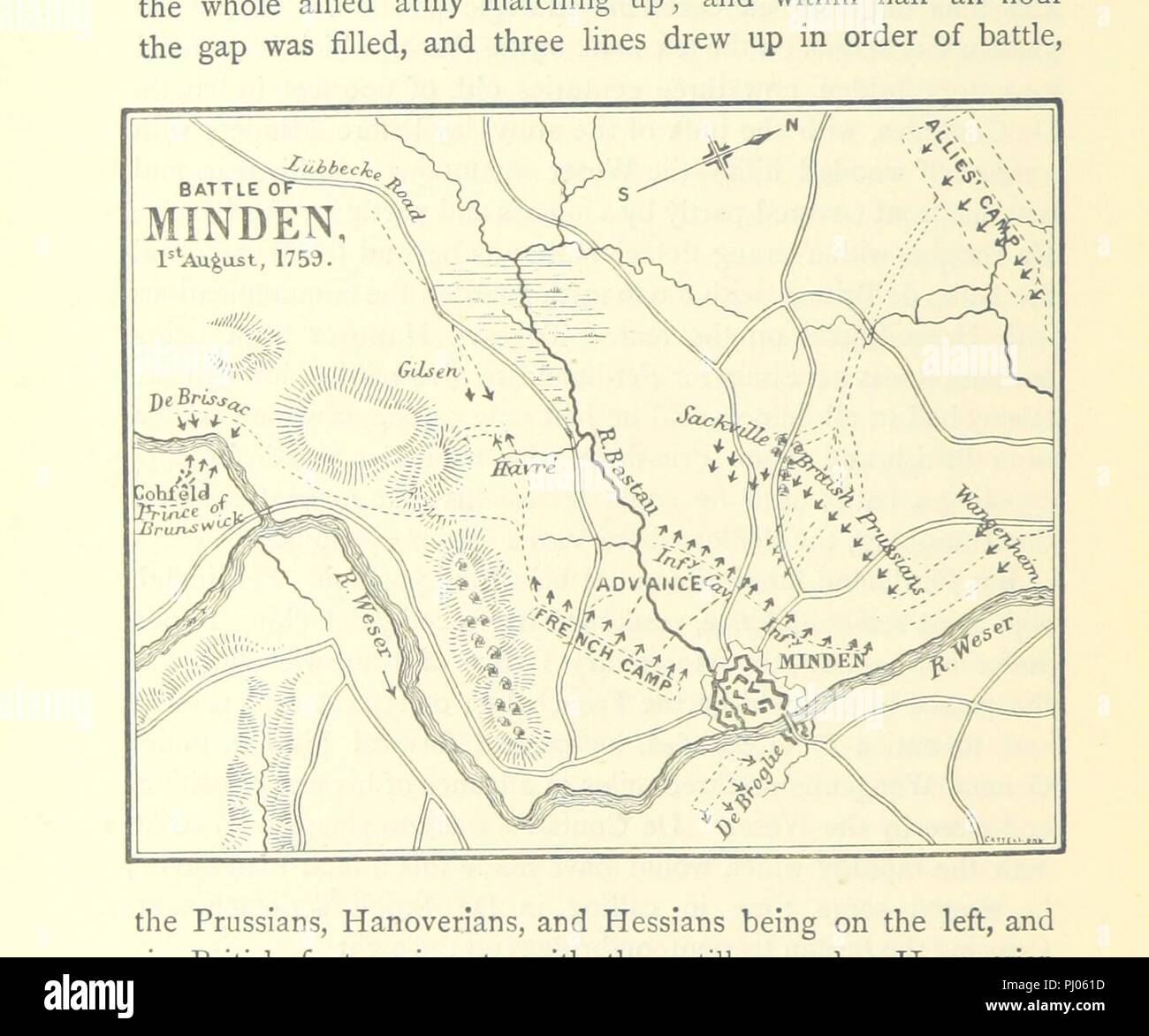 Image from page 572 of 'Famous British Battles, from Crécy to Assye ...