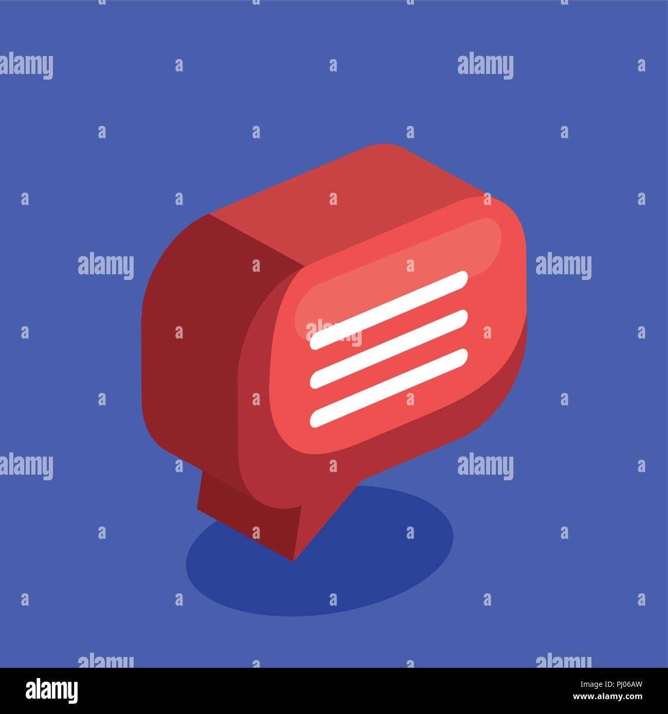 speech bubble message icon Stock Vector Image & Art - Alamy