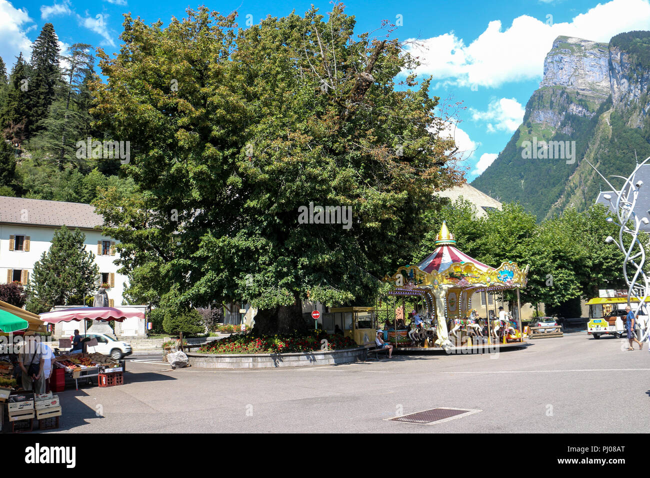 Samoens (French Alps Stock Photo - Alamy