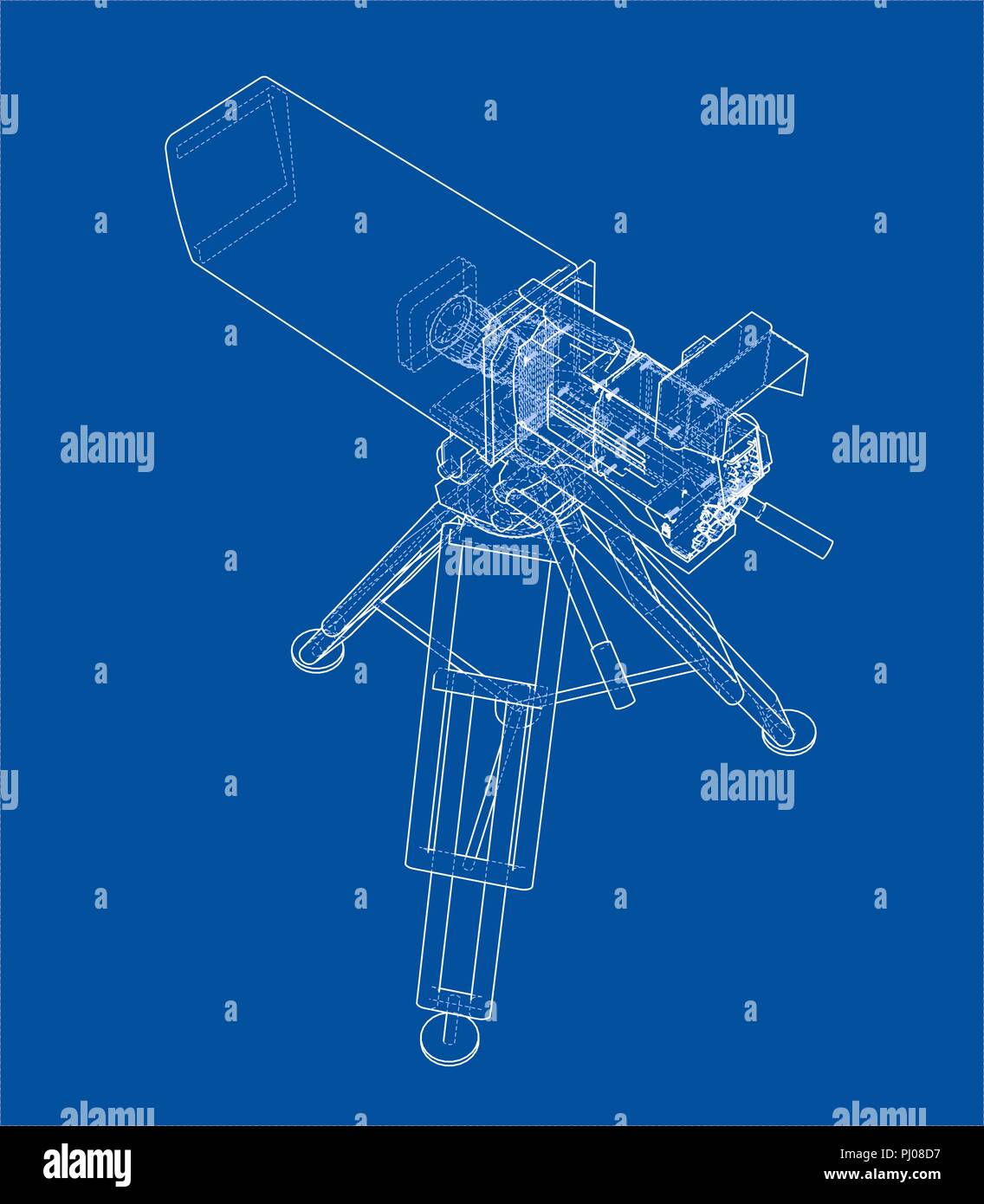 Movie-cinema camera concept Stock Vector Image & Art - Alamy