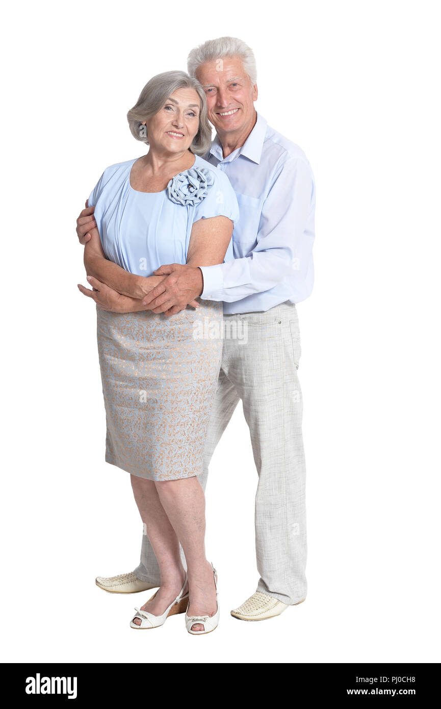 Portrait happy family loving Cut Out Stock Images & Pictures - Alamy