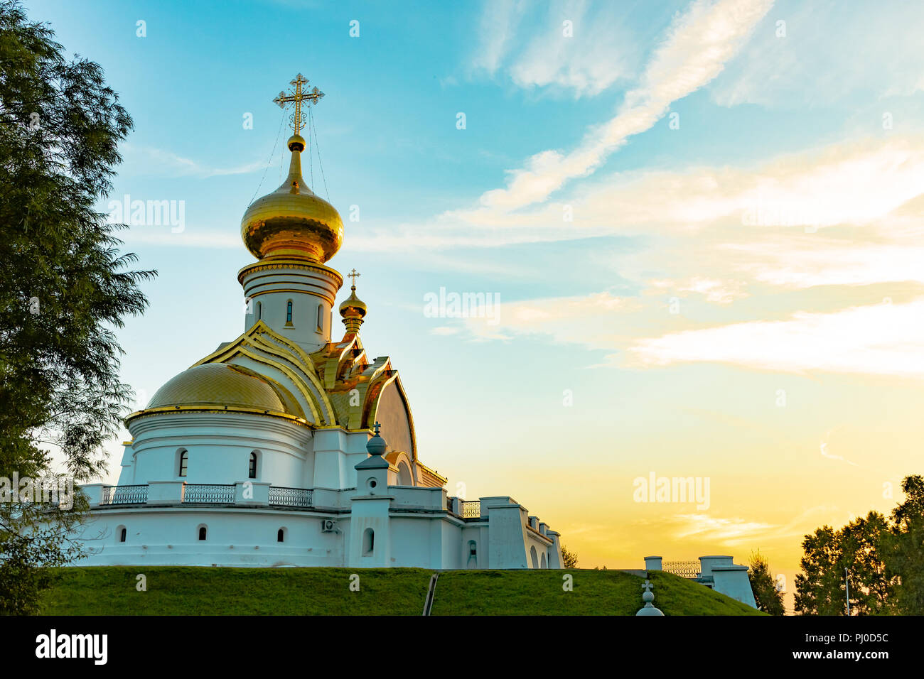 Khabarovsk, Russia - August 27, 2018: Church of St. Seraphim of Sarov ...