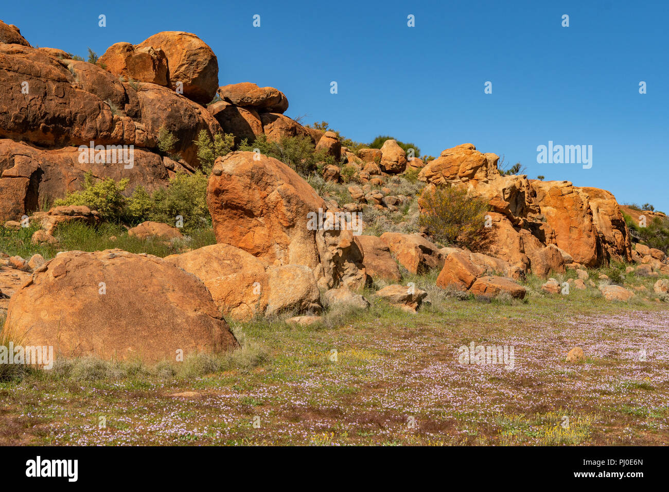 Billiburning Rock, near Beacon, WA, Australia Stock Photo - Alamy