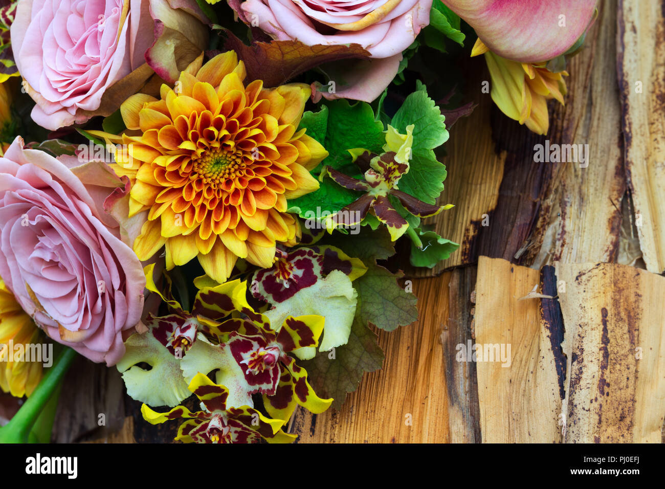 Prize winning display of flowers at the 2018 Southport Flower Show ...