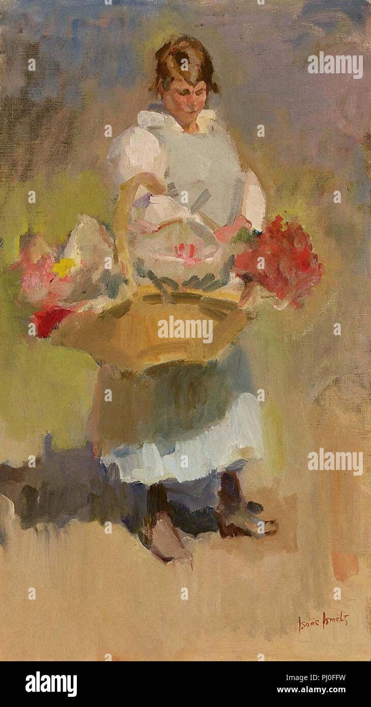 Israels Isaac - a Flower Girl Stock Photo - Alamy