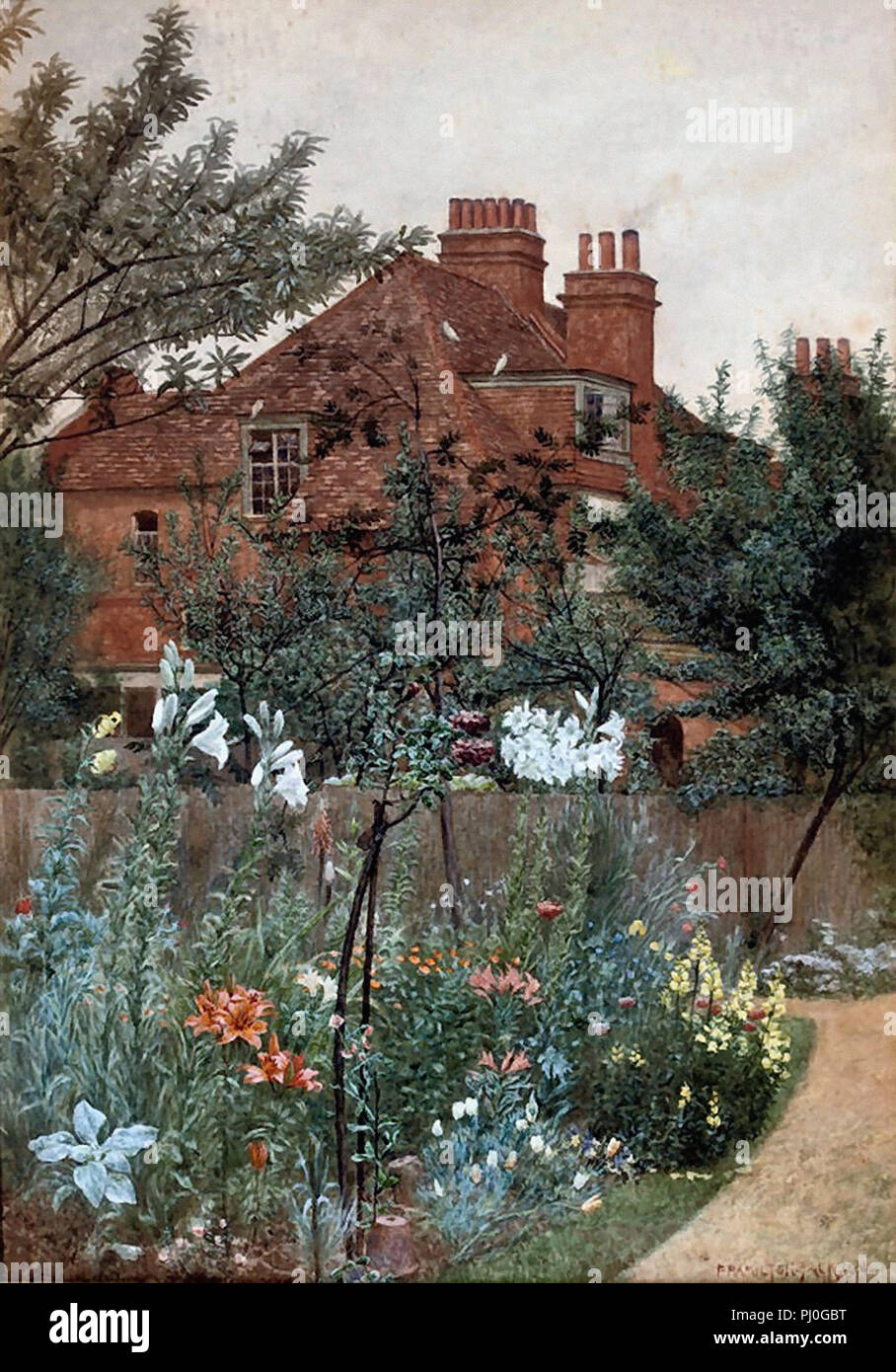 Jackson Frederick Hamilton - a Garden in Chiswick Thought to Be the ...