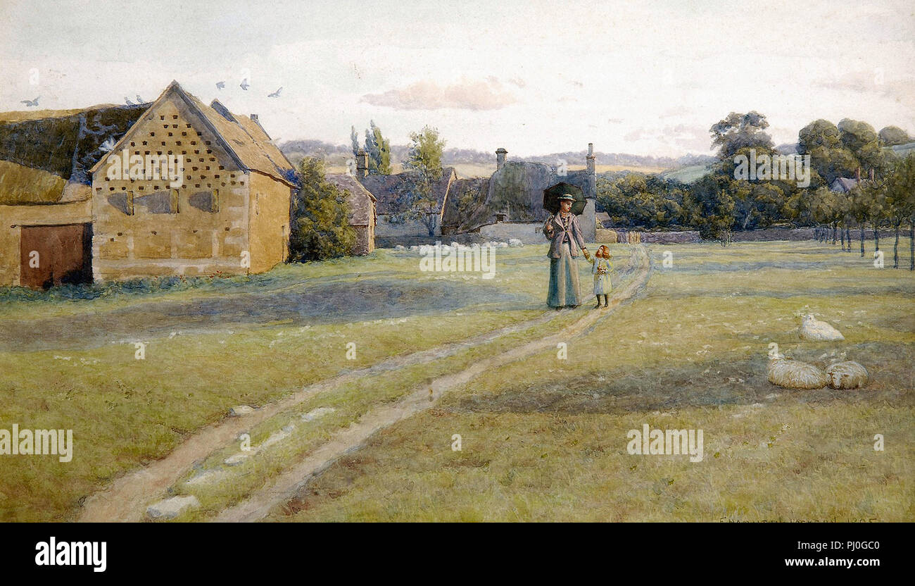 Jackson Frederick Hamilton - Suffolk Summer Stock Photo - Alamy