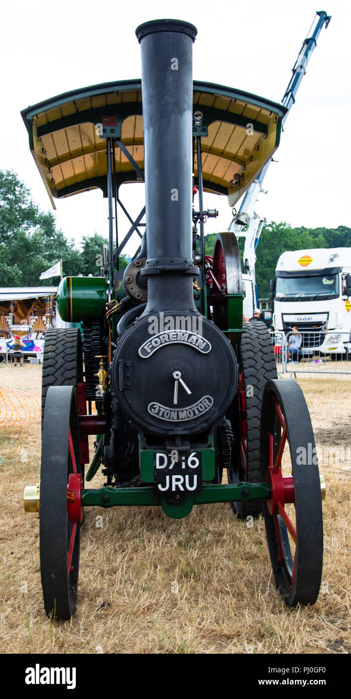 Netley Marsh, United Kingdom - July 21 2018: A Foreman 3 ton motor ...
