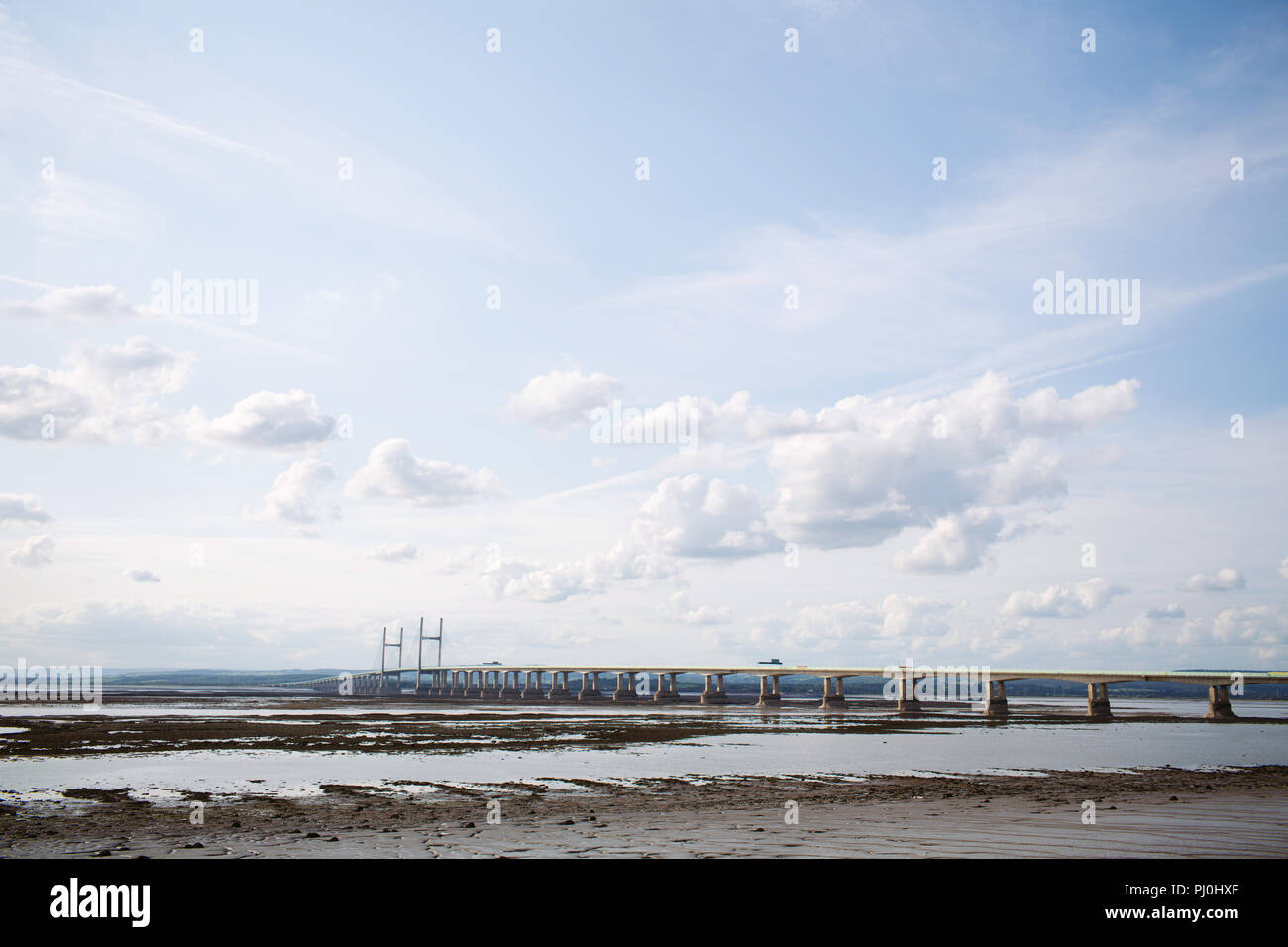 The Prince of Wales Bridge (Second Severn Crossing near the Severn ...