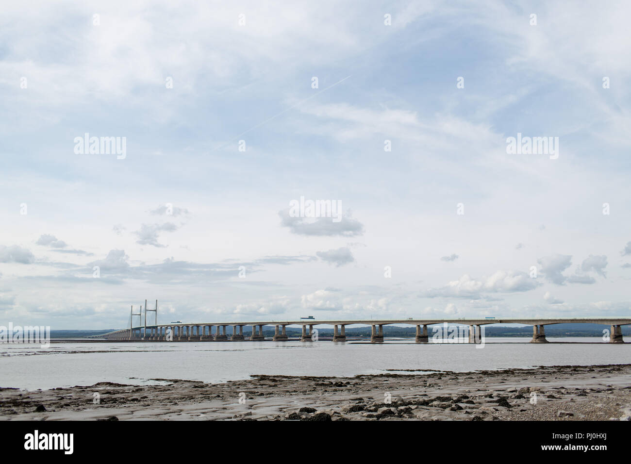 The Prince of Wales Bridge (Second Severn Crossing near the Severn ...