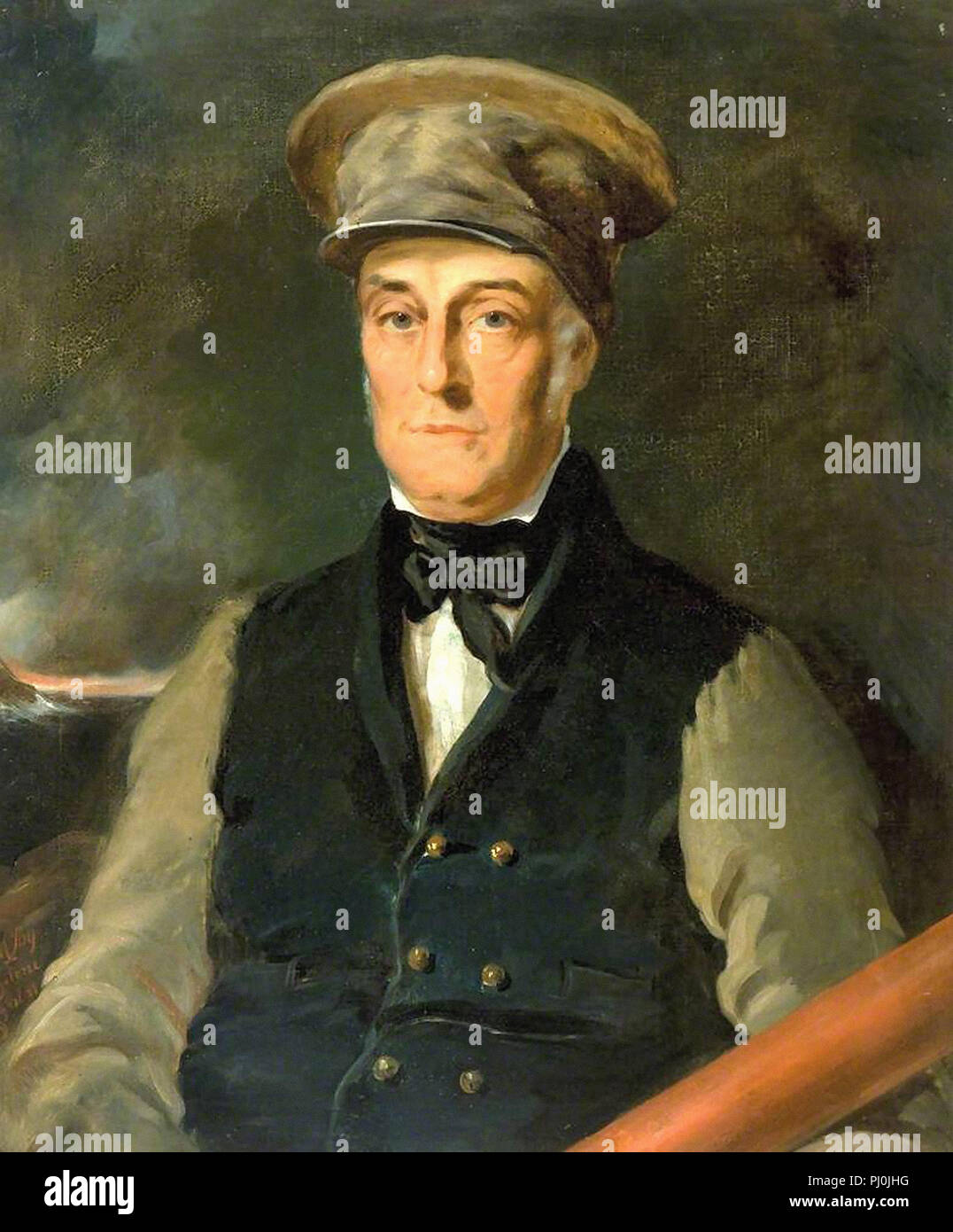 Joy Thomas Musgrave - Portrait of William Darling Stock Photo - Alamy