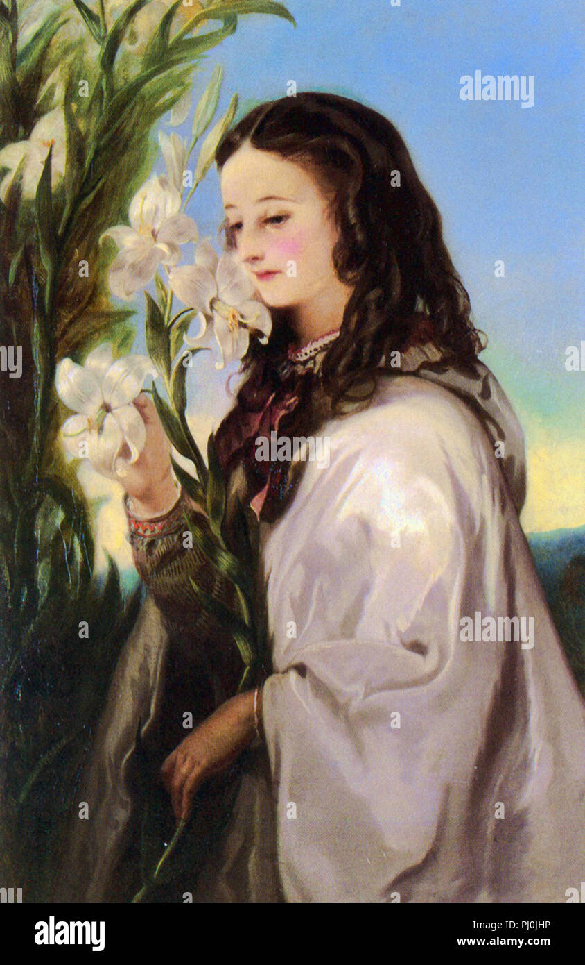 Joy Thomas Musgrave - See the Lilies How They Grow Stock Photo - Alamy