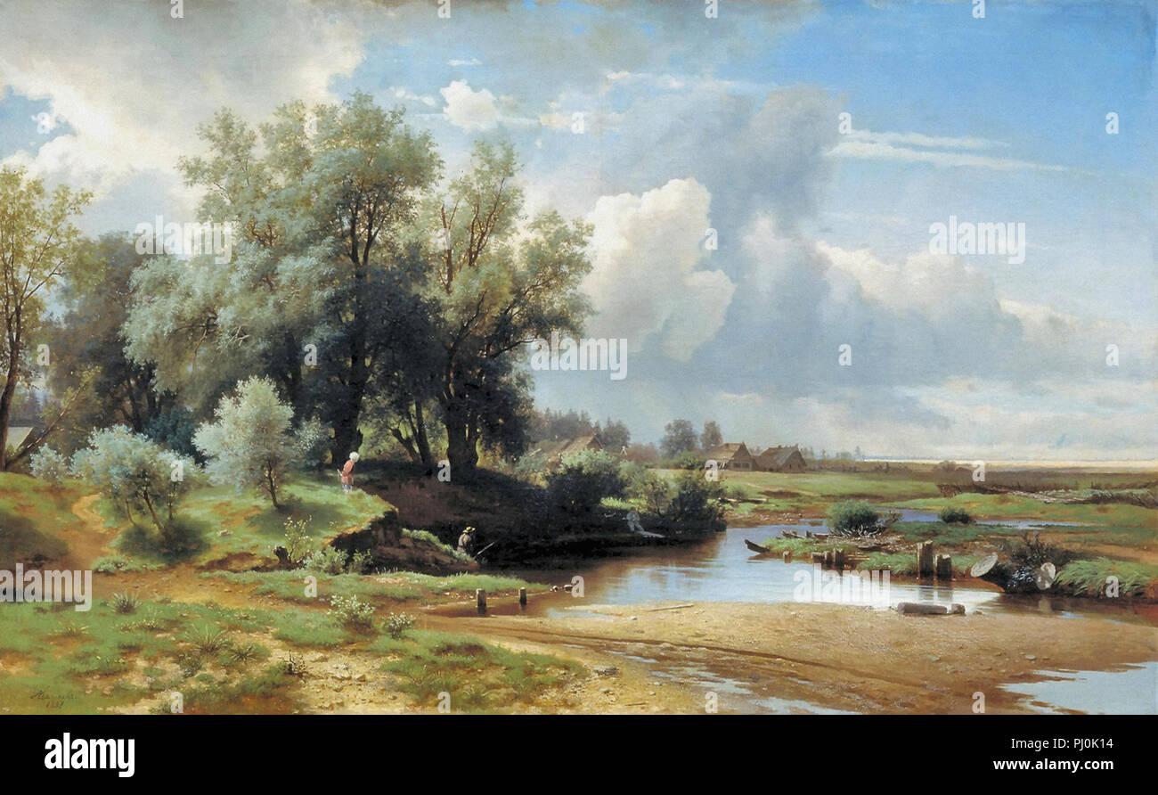 Kamenev Lev - Landscape 5 Stock Photo - Alamy