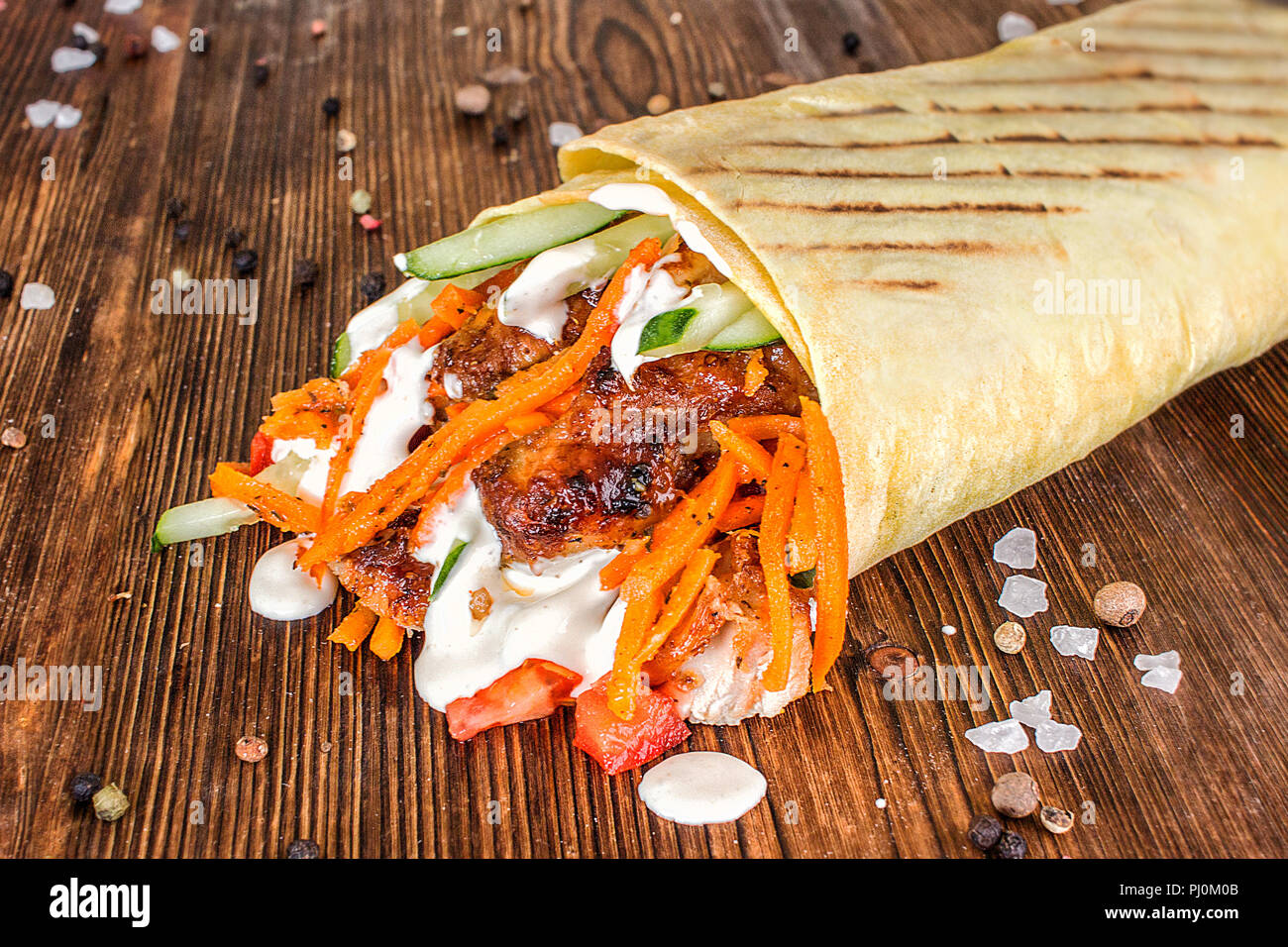 Chawarma hi-res stock photography and images - Alamy