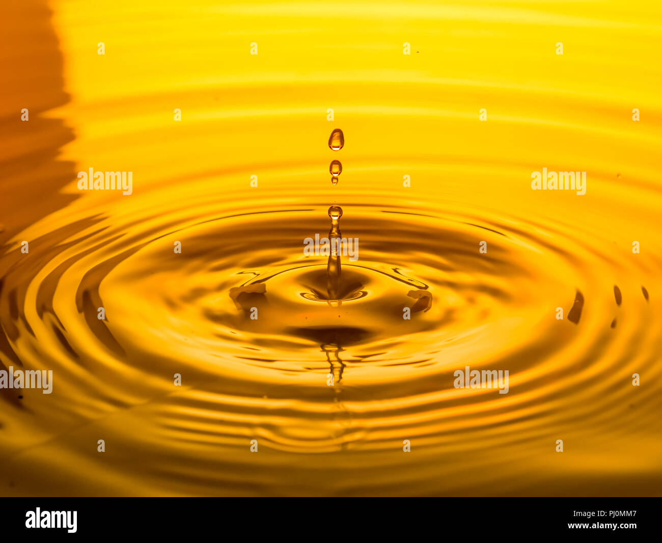 Drop Of Oil In Water