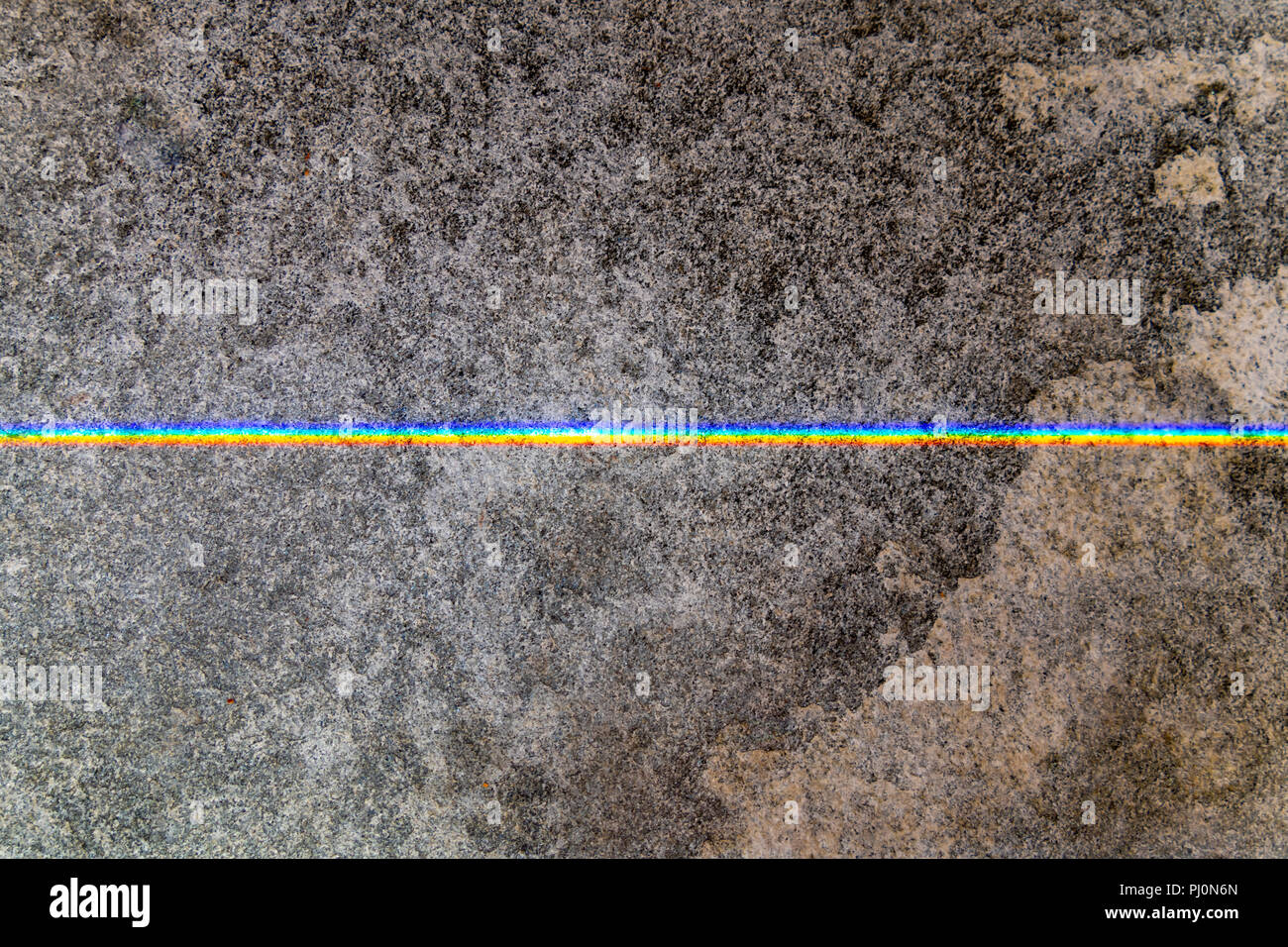 Granite Stone with Prisma Color Stock Photo - Alamy