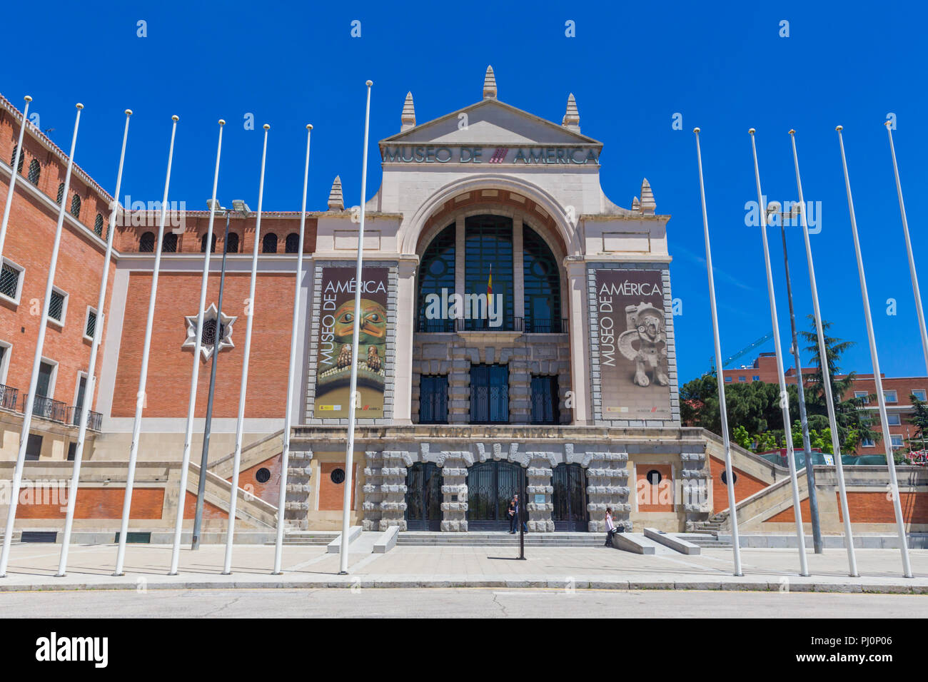 Museo de America (1954), Madrid, Spain Stock Photo - Alamy