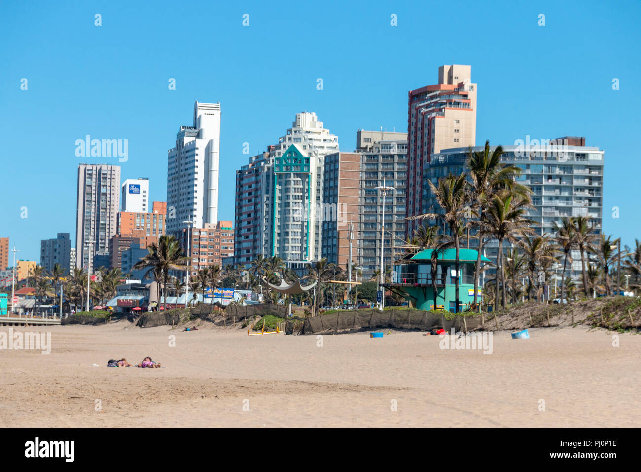 Durban beach pier hi-res stock photography and images - Alamy