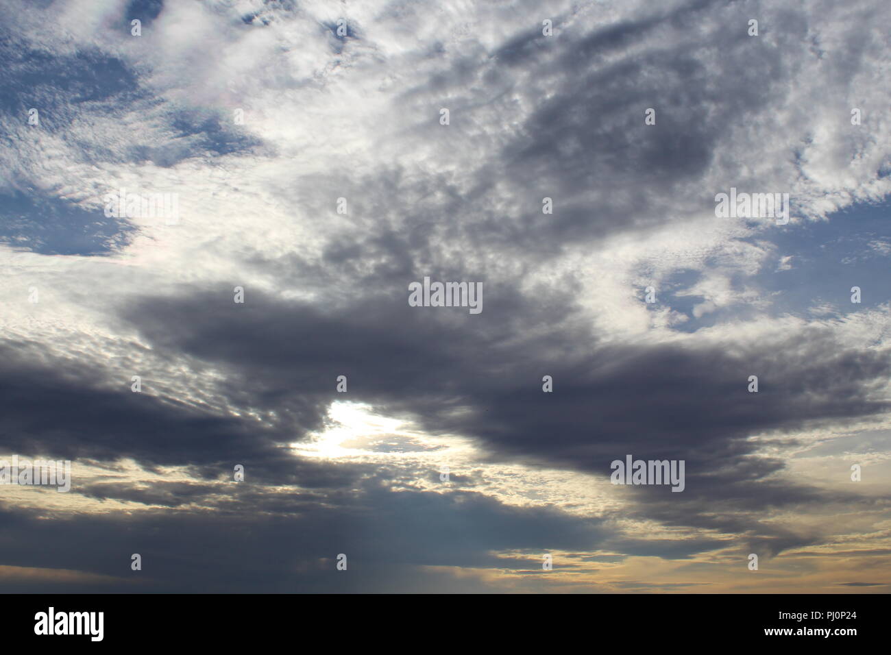Cloudy sky in Yuma Arizona Stock Photo - Alamy