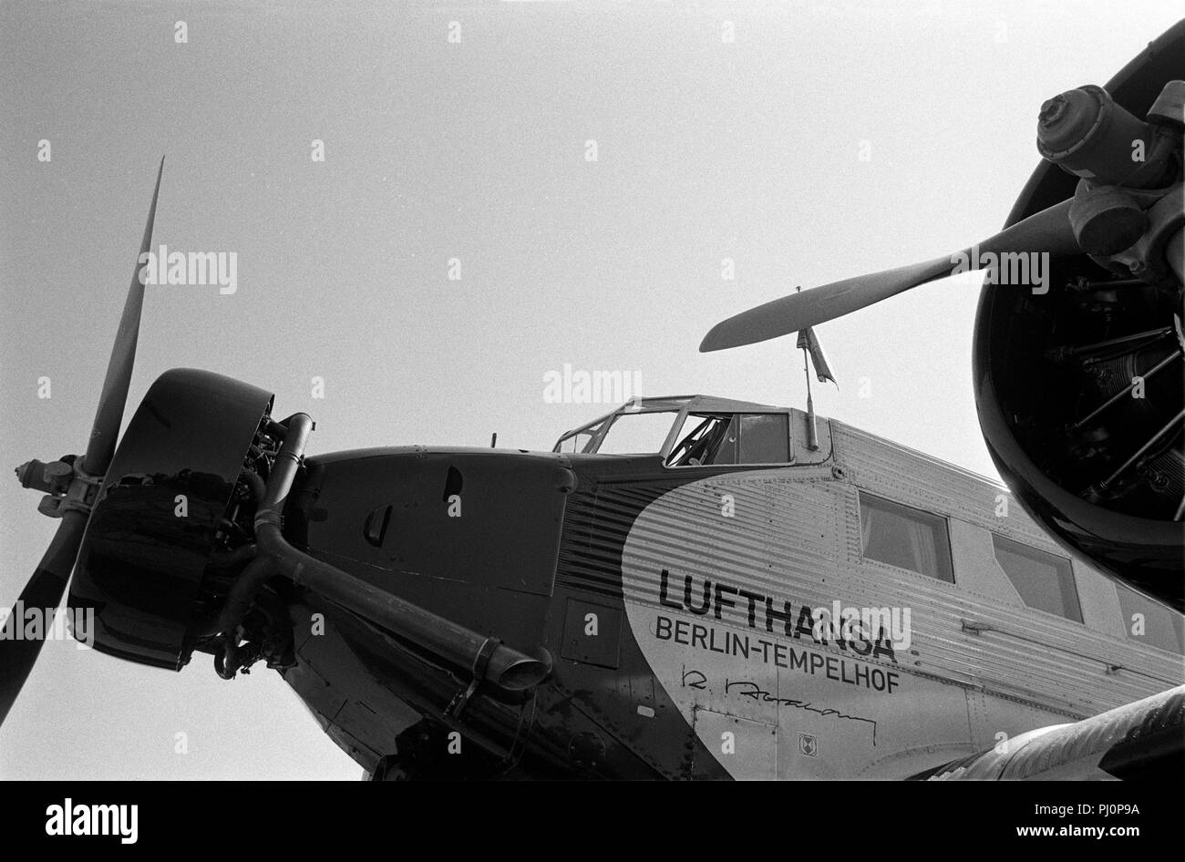 Junkers ju 52 3m Black and White Stock Photos & Images - Alamy