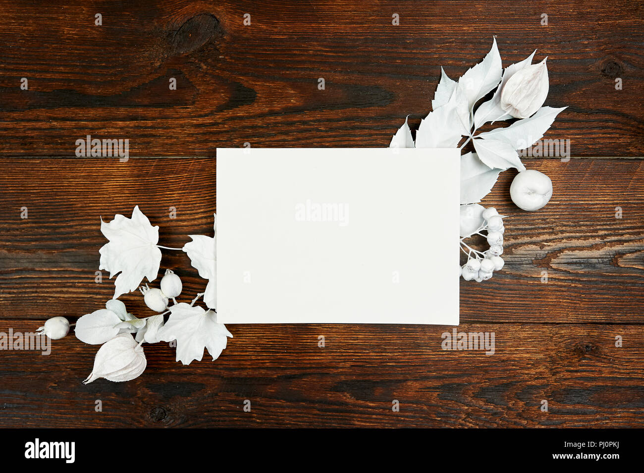 Empty white sheet of paper flat lay mockup for your art, picture or ...