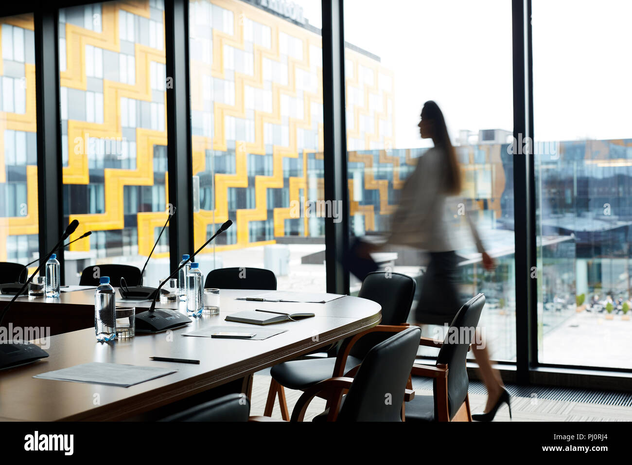 Board Room in Office Stock Photo - Alamy