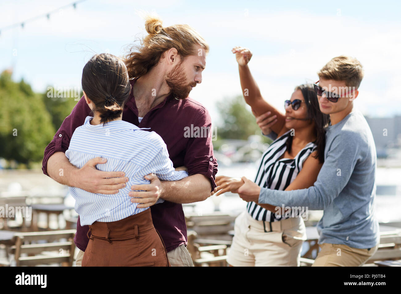 Drunk girlfriend hi-res stock photography and images - Alamy