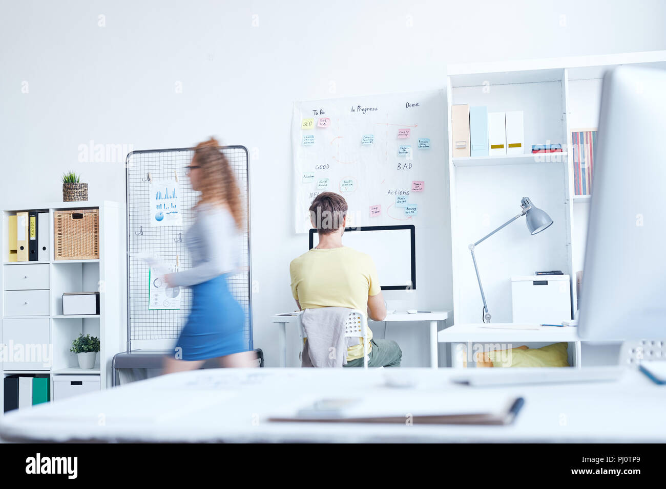 Manager motion hi-res stock photography and images - Alamy