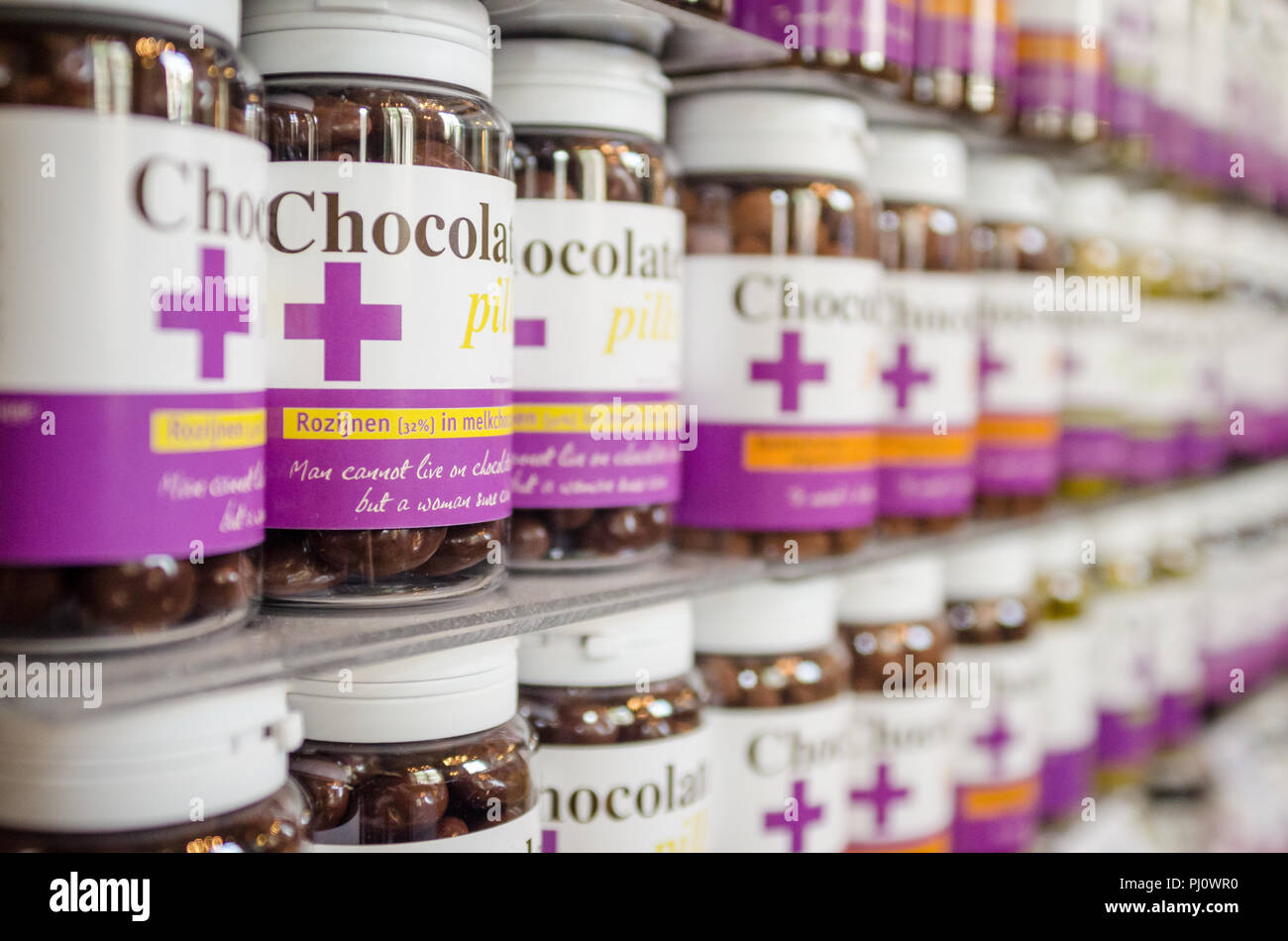 The Chocolate Line Antwerp Belgium Stock Photo - Alamy