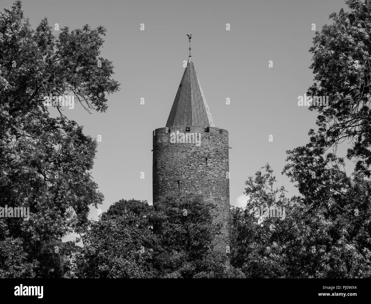 Goose Tower, Vordingborg Castle, Vordingborg, Zealand, Denmark, Europe ...