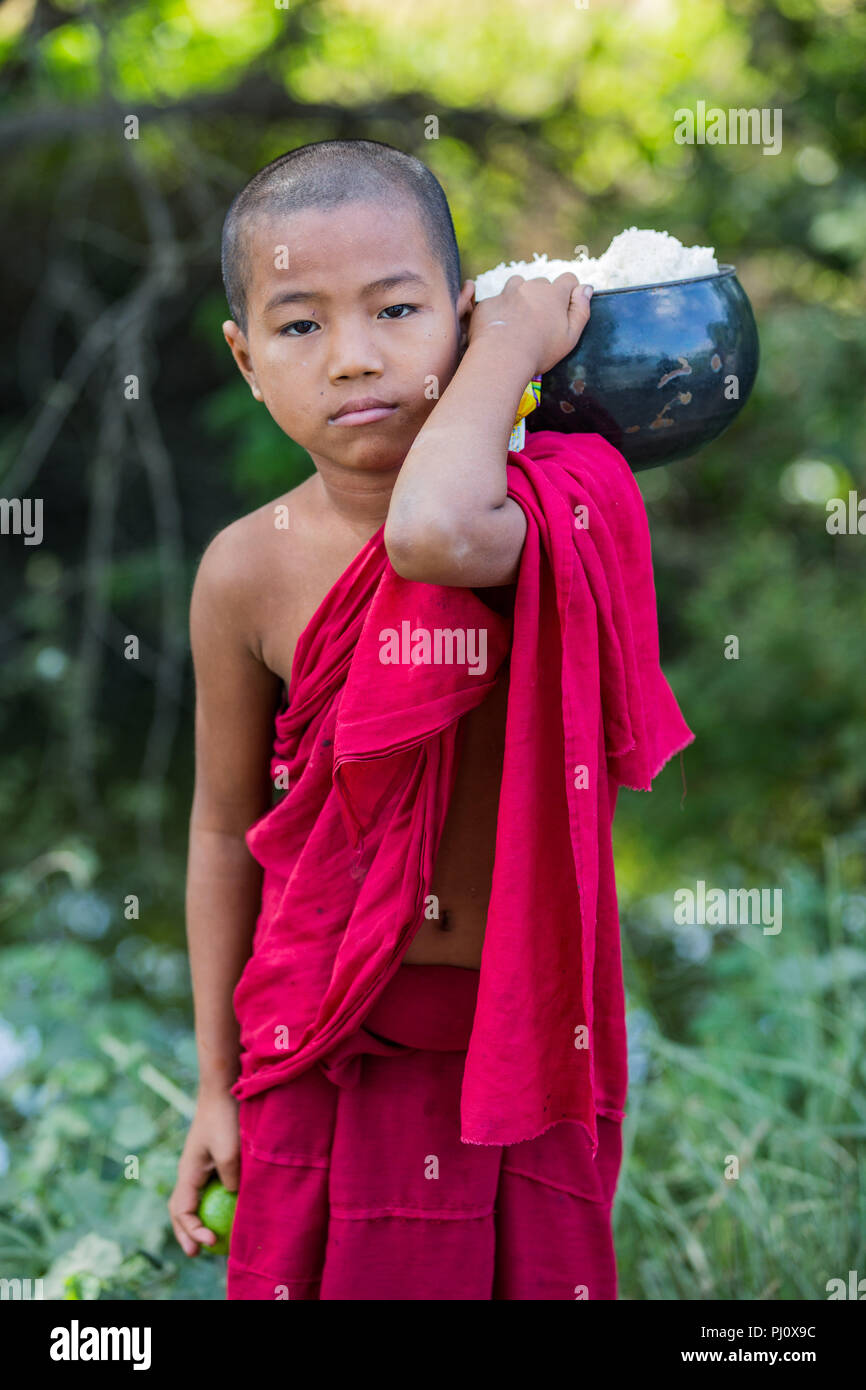 Buddhist Monk Child