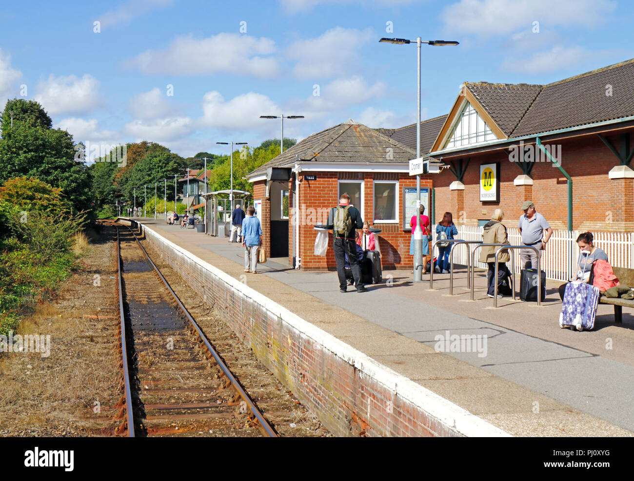 Cromer railway station hi-res stock photography and images - Alamy