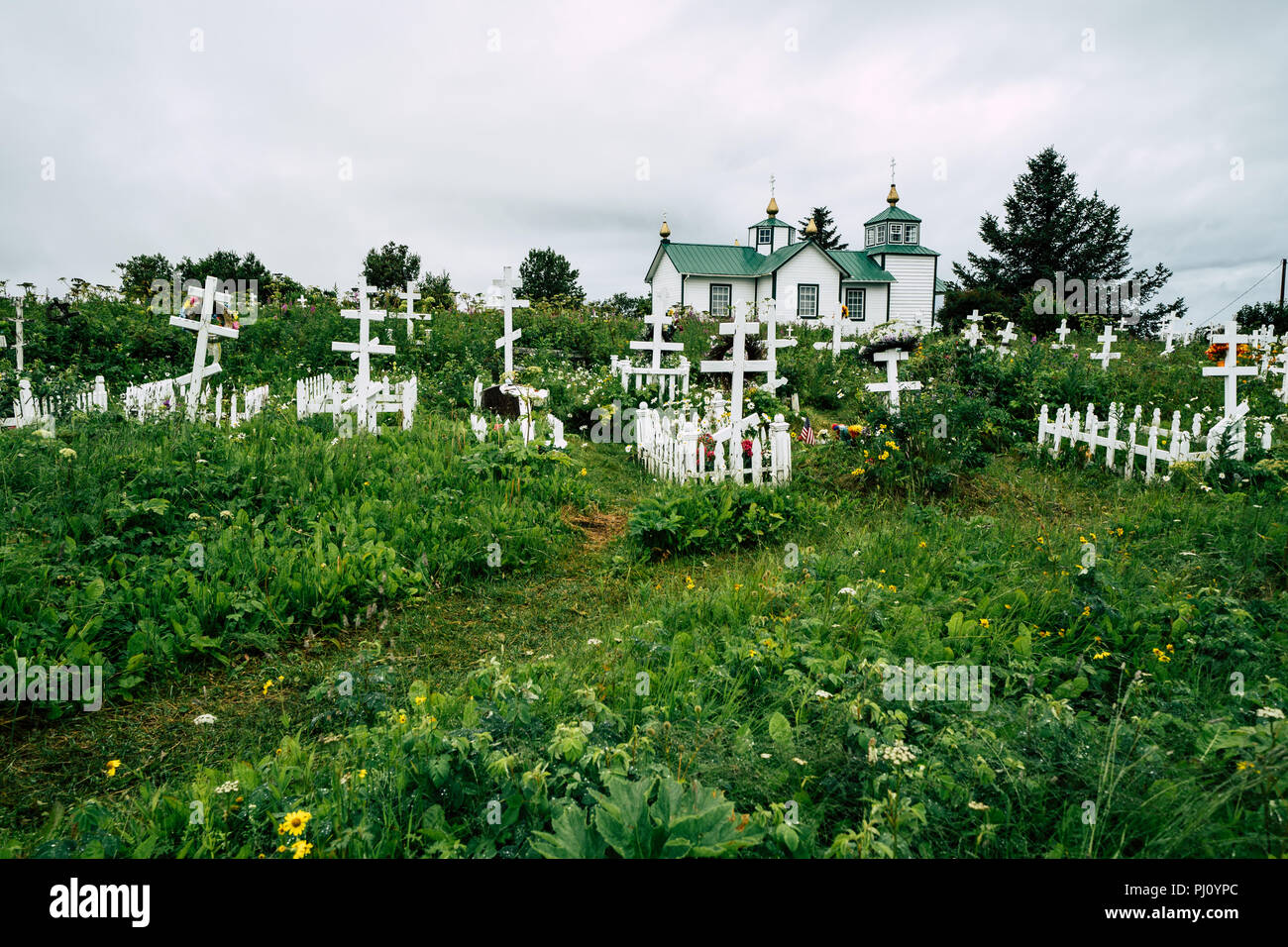 AUGUST 2 2018 - NINILCHIK, ALASKA: The Holy Transfiguration of Our Lord ...