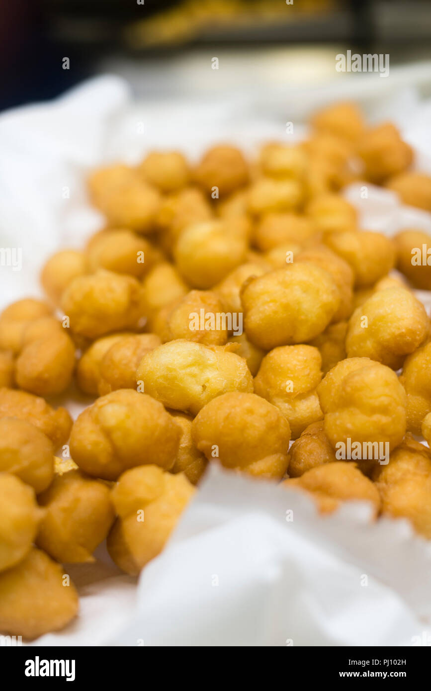 Making sweets fried and baked in the bakery Stock Photo - Alamy