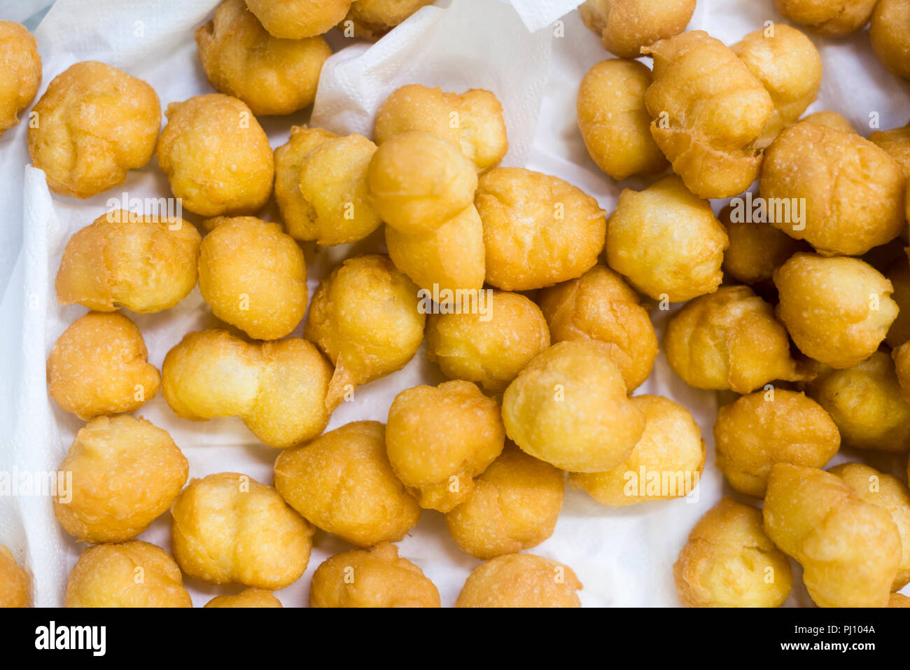 Making sweets fried and baked in the bakery Stock Photo - Alamy